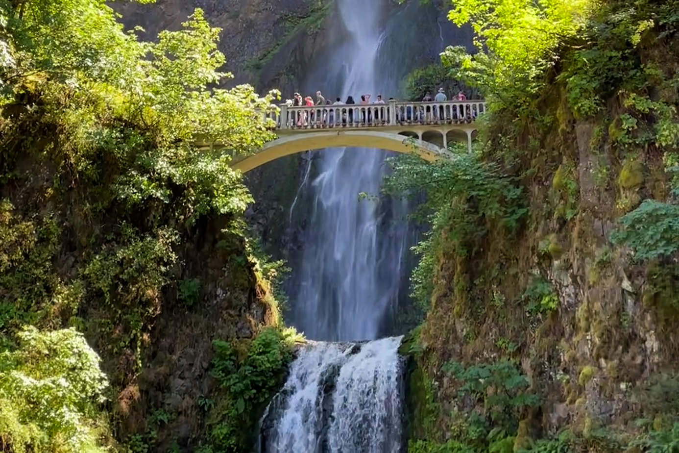 Multnomah Falls Bridge